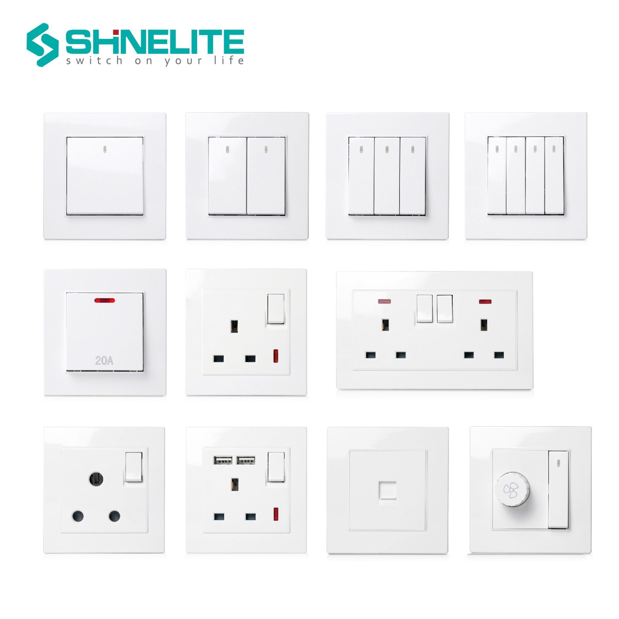 Switches And Sockets - Bedrock Building Materials Trading L.L.C-O.P.C Switches And Sockets - Bedrock Building Materials Trading L.L.C-O.P.C